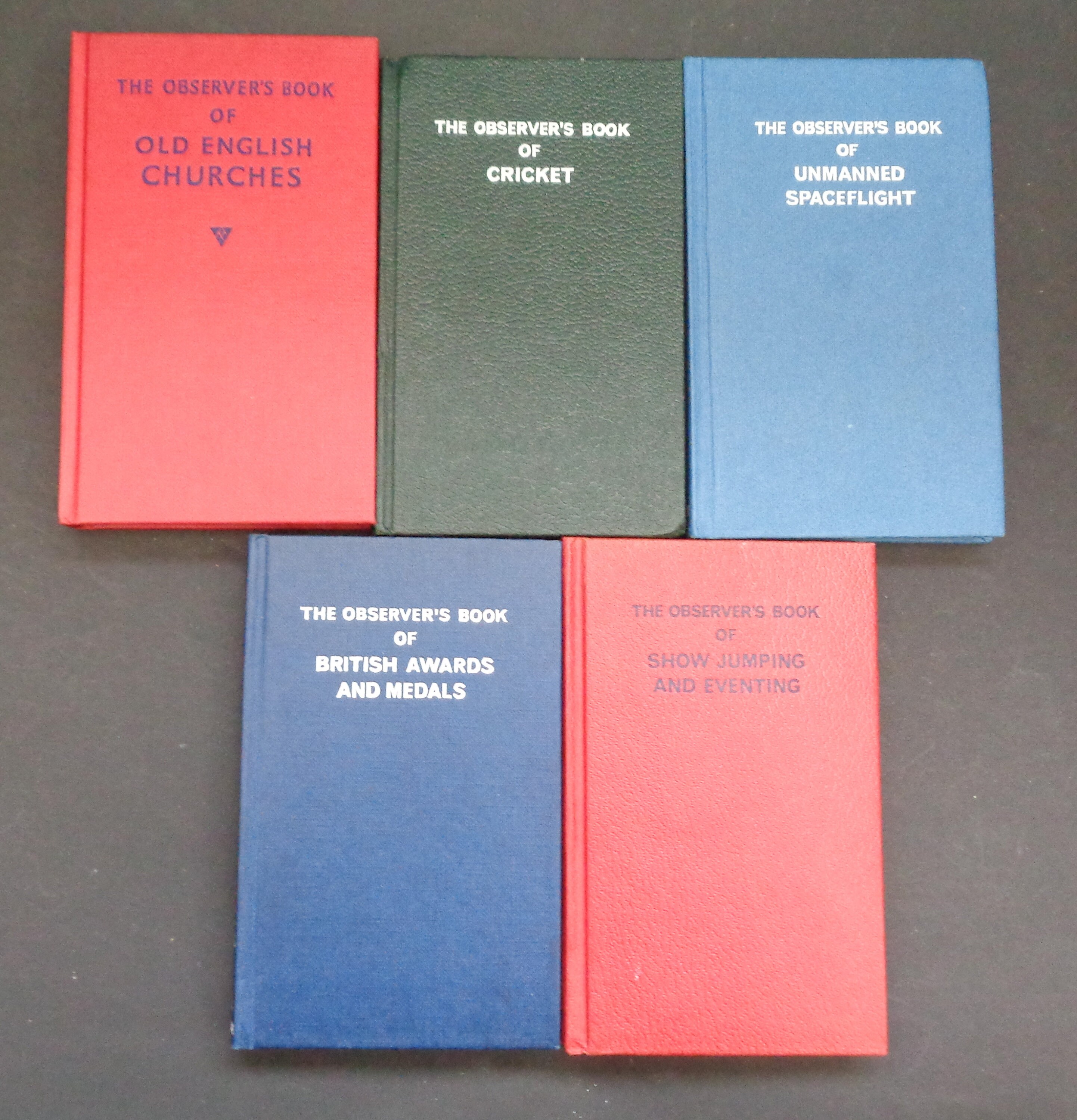 Vintage Observers Books Various Titles Coloured Cloth - Etsy UK