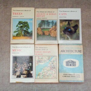 Vintage Observers Books - Various Titles - Coloured Cloth - 1940s ...