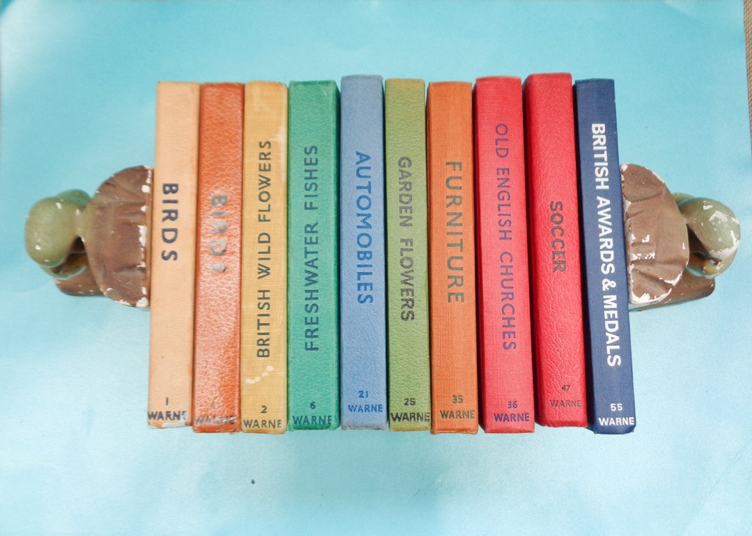 Vintage Observers Books - Various Titles - Coloured Cloth - 1940s ...