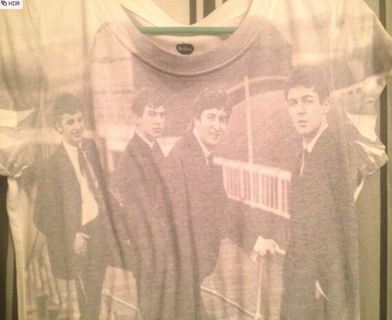 Vintage Official Licensed "The Beatles" Concert Knit … - Gem