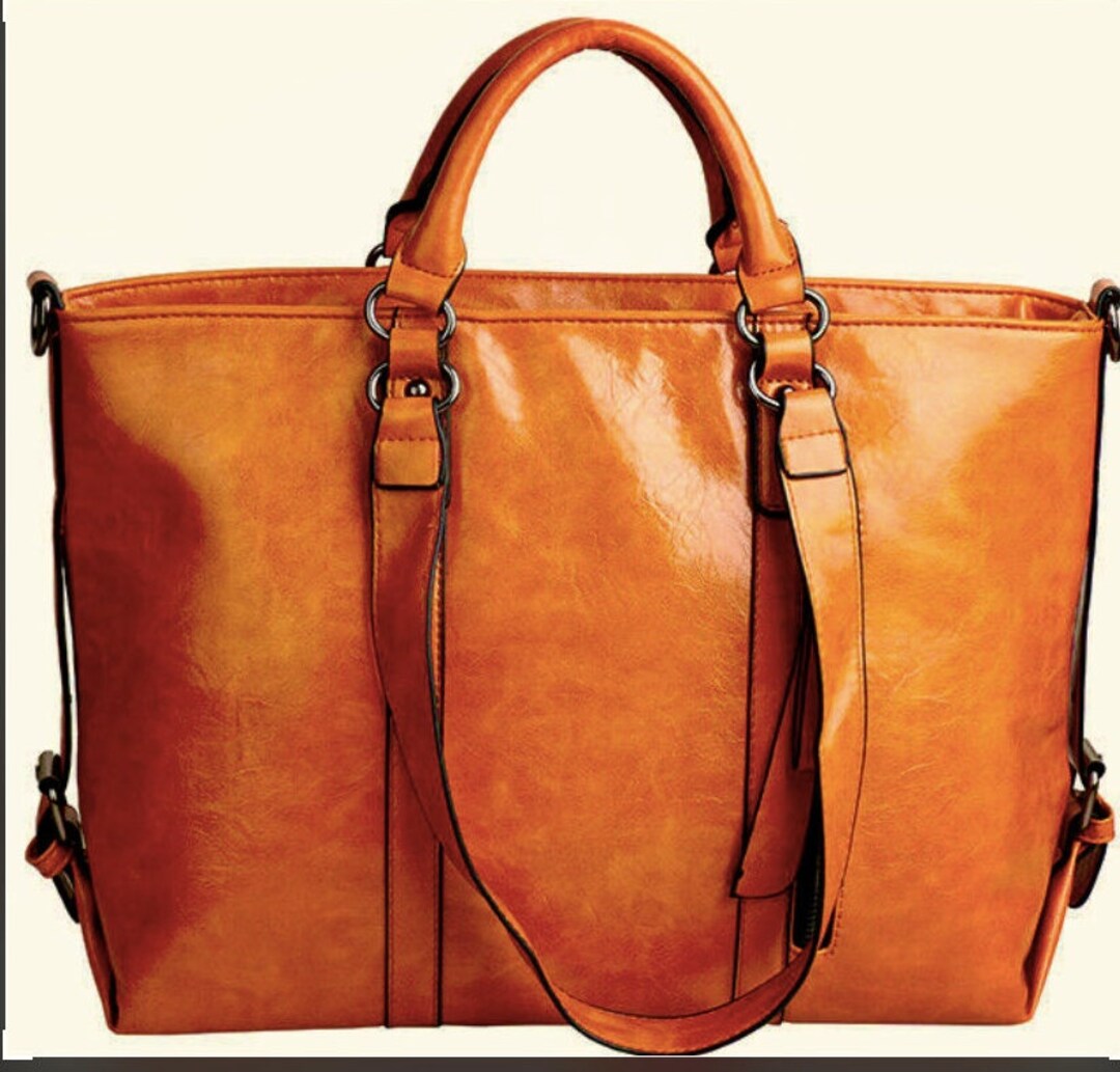 Xlarge Leather Look Laptop Computer Case With Adjustable Strap to Make ...