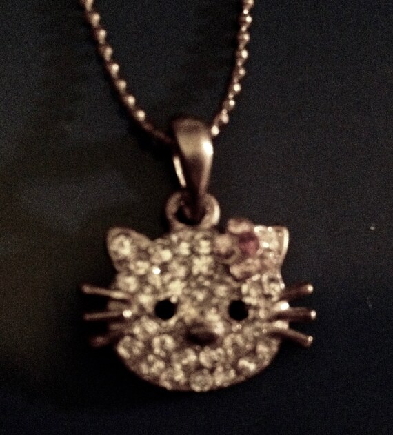 Adorable Vintage Beautiful Unique Sparkling "Kitty" C… - Gem