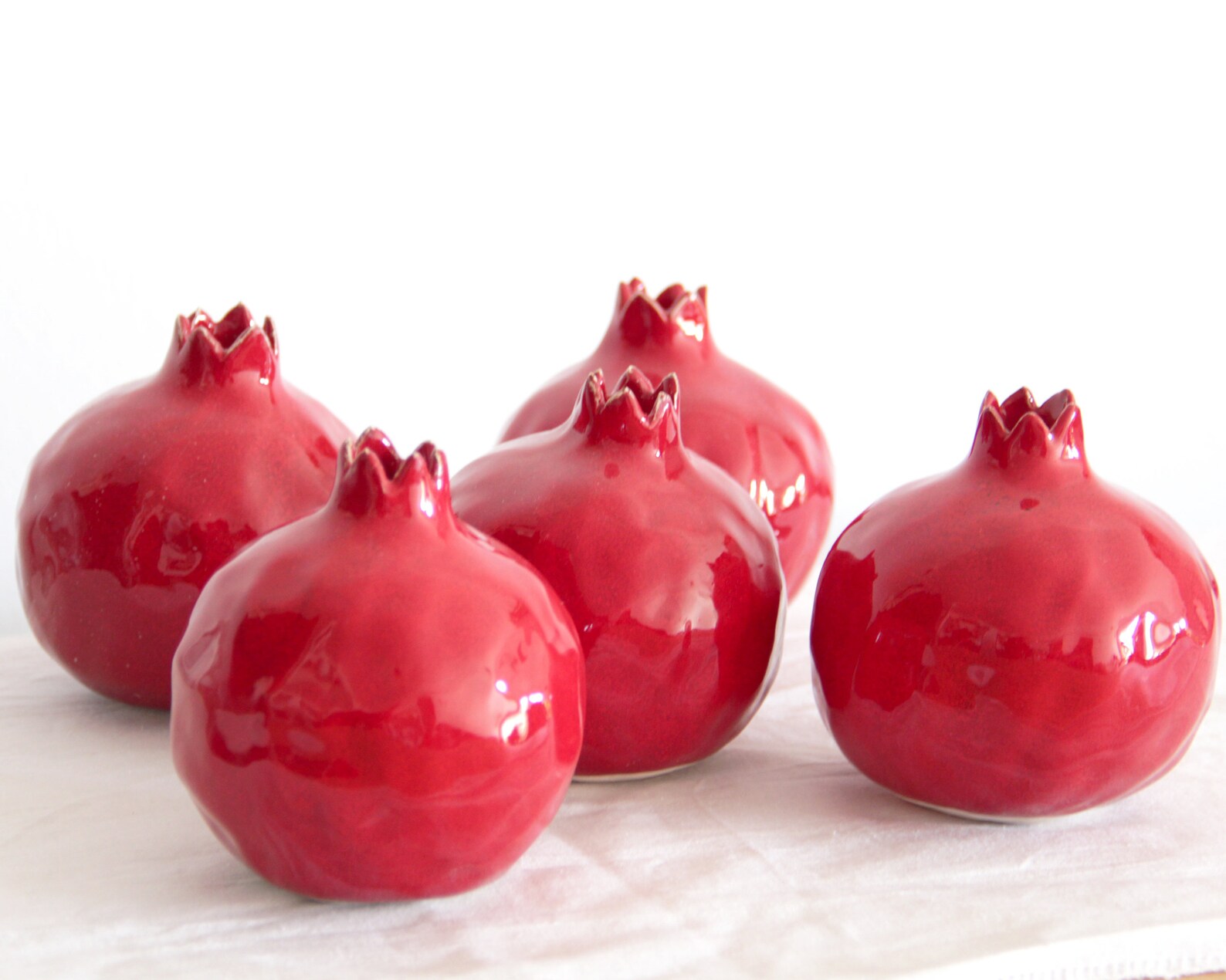 Pomegranate Set, Jewish Home Decor, Jewish Decor, Jewish Art, Judaica ...