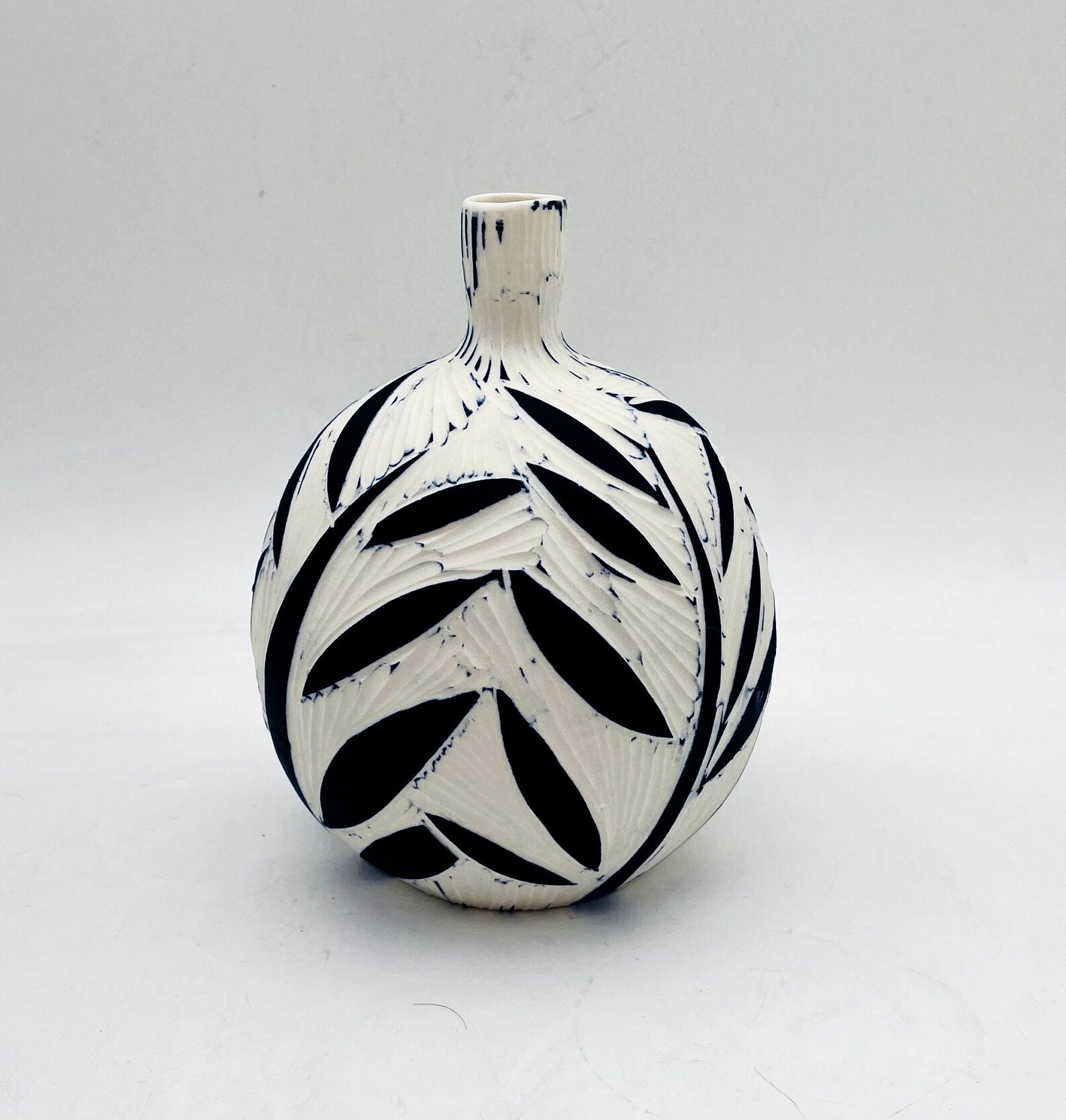 Sgraffito Vase Modern Vase Handmade Vase Ceramic Decor - Etsy