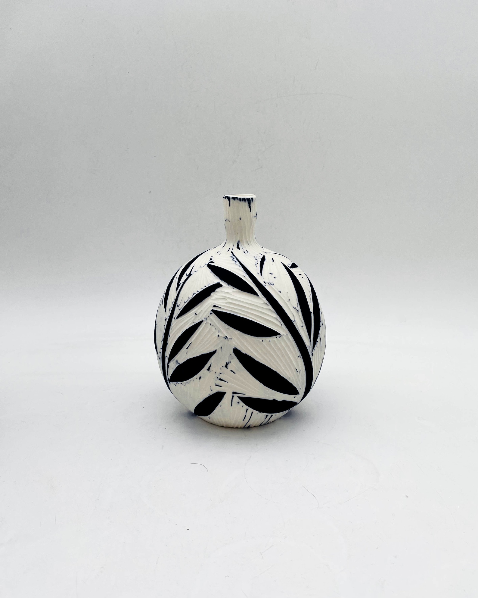Sgraffito Vase Modern Vase Handmade Vase Ceramic Decor - Etsy