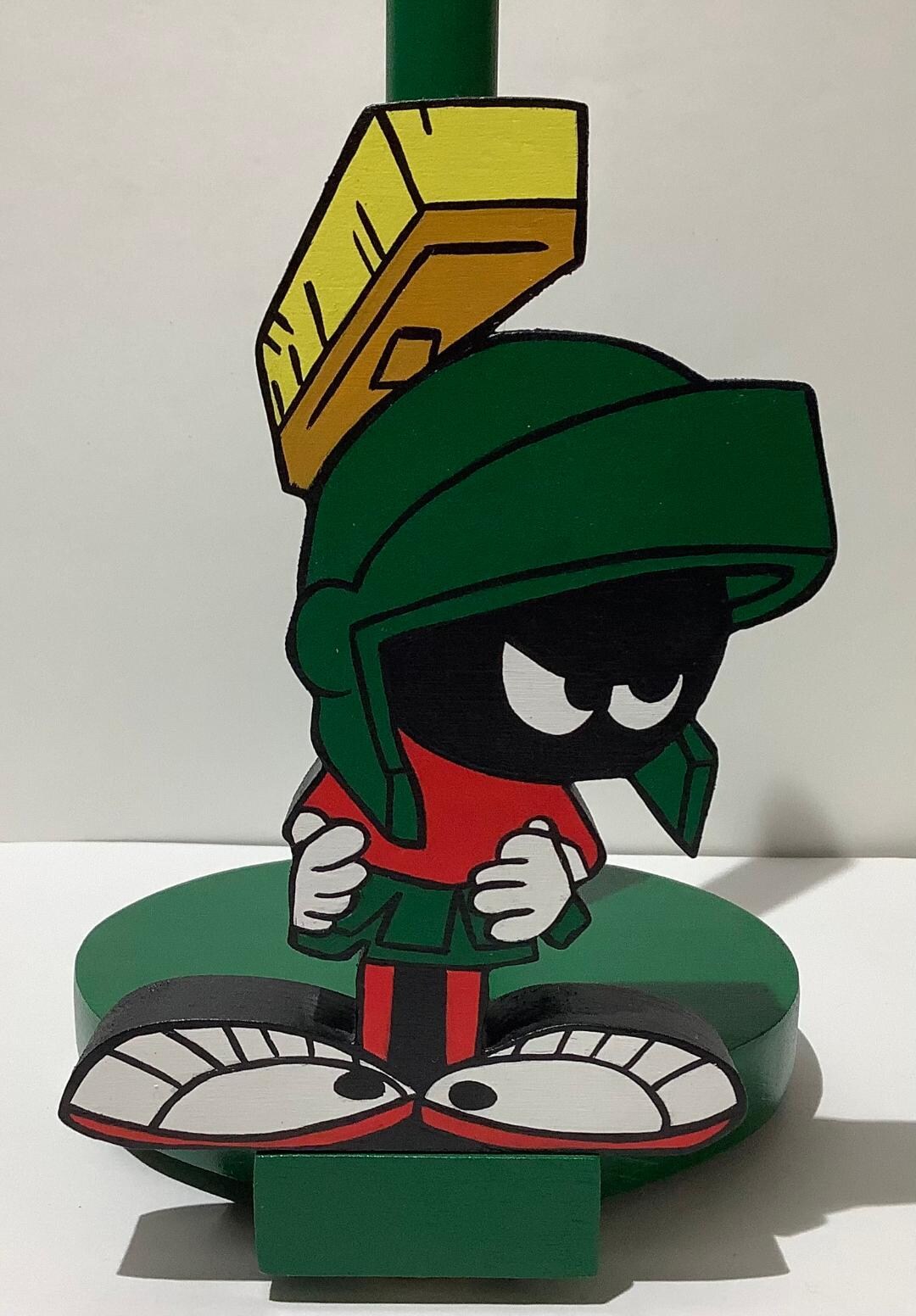 Angry Martian Wood Kitchen Countertop Paper Towel Holder Gift Present ...