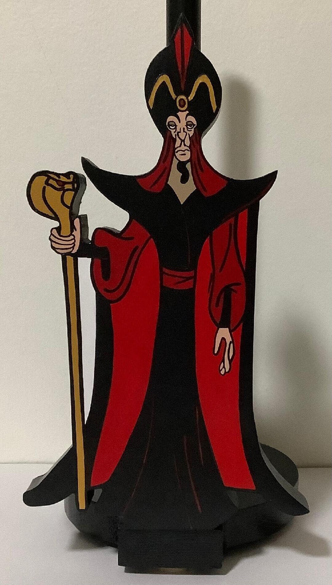 Red and Black Evil Sorcerer Villain Wood Kitchen Countertop Paper Towel ...