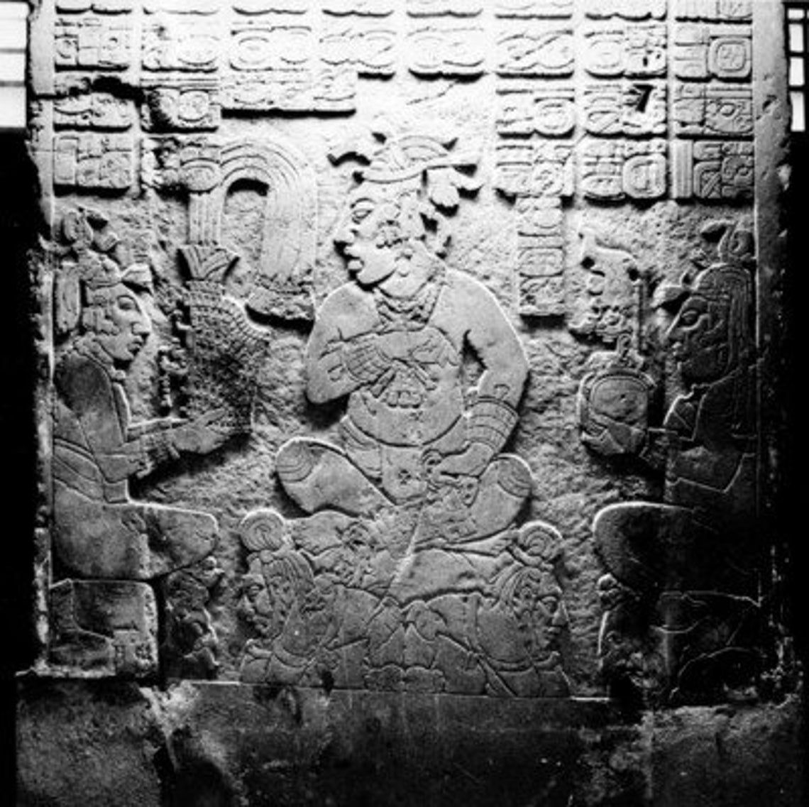 Tablet of the Slaves palenque: Mayan King K'hnich - Etsy