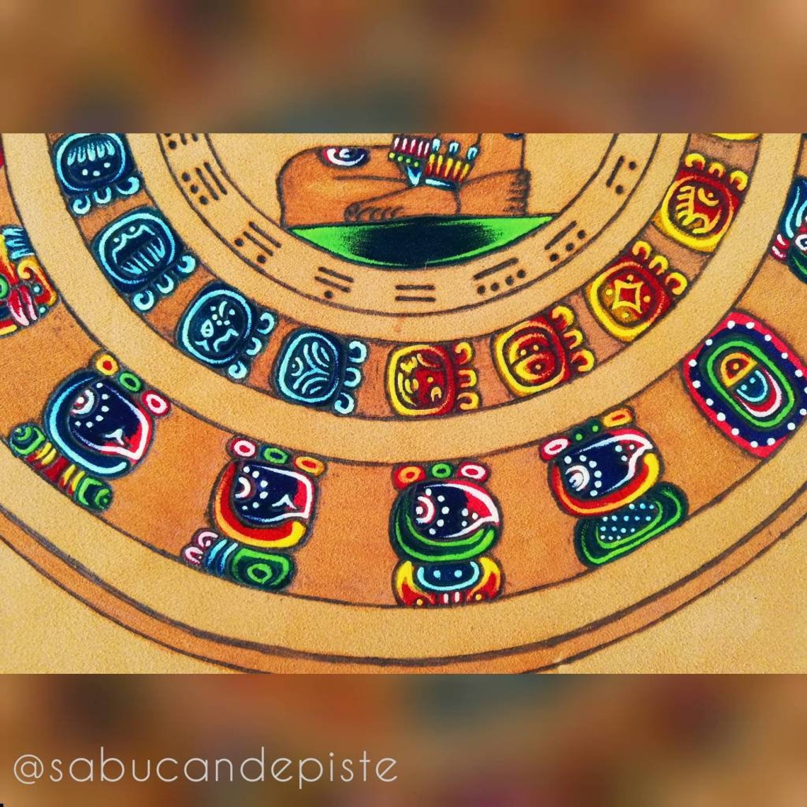 Calendario Maya Calendario Haab Calendario Tzolkin | Etsy