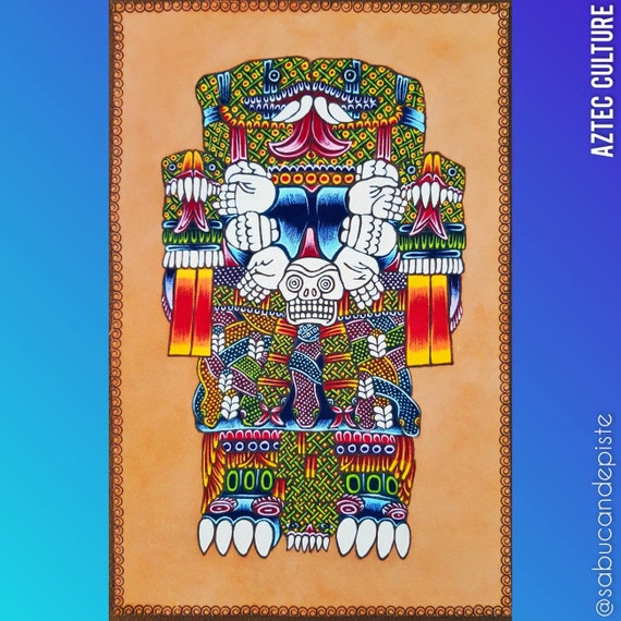 Coatlicue Drawing