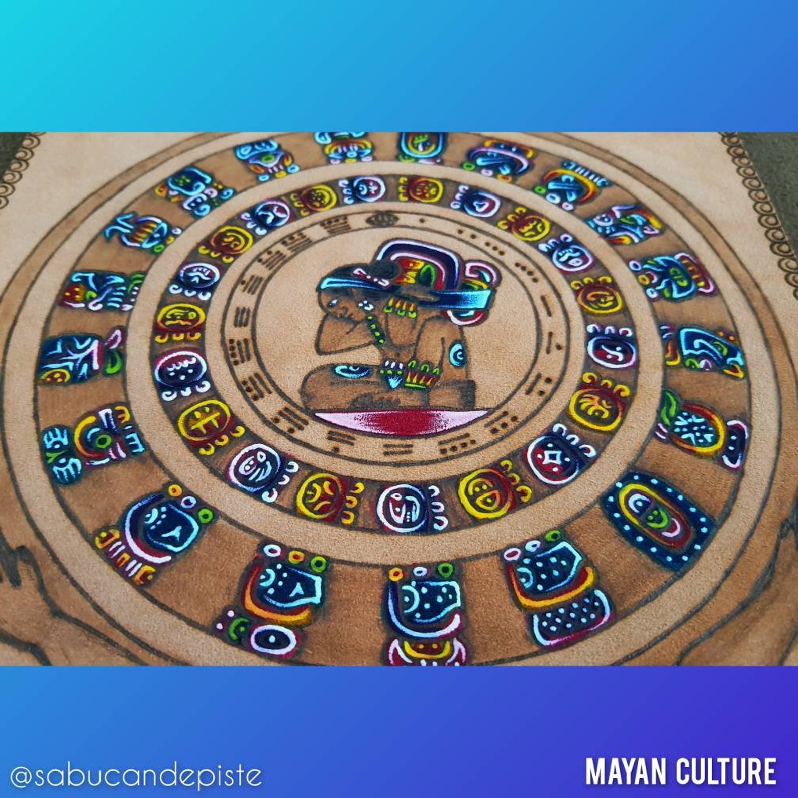 Calendario Maya Calendario Haab Calendario Tzolkin | Etsy