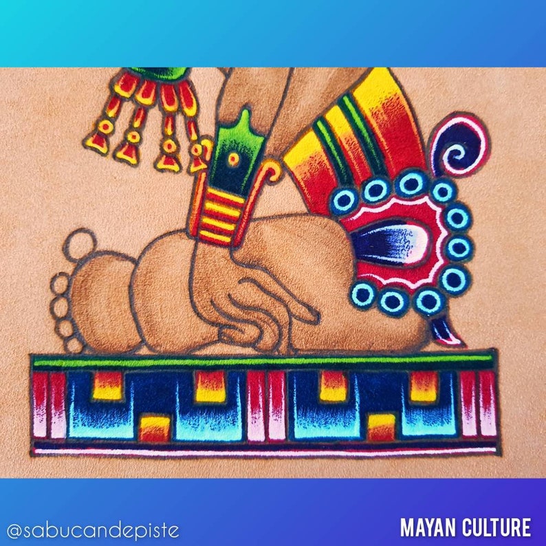 KINICH AHAU ah Kin: Mayan God of the Sun Generator of Time - Etsy UK