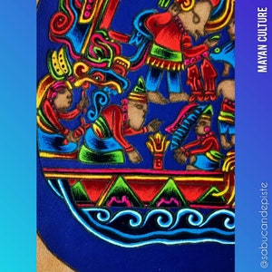 Mayan Culture (izapa Art): (stela 5) the Tree of Life - Etsy