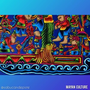 Mayan Culture (izapa Art): (stela 5) the Tree of Life - Etsy