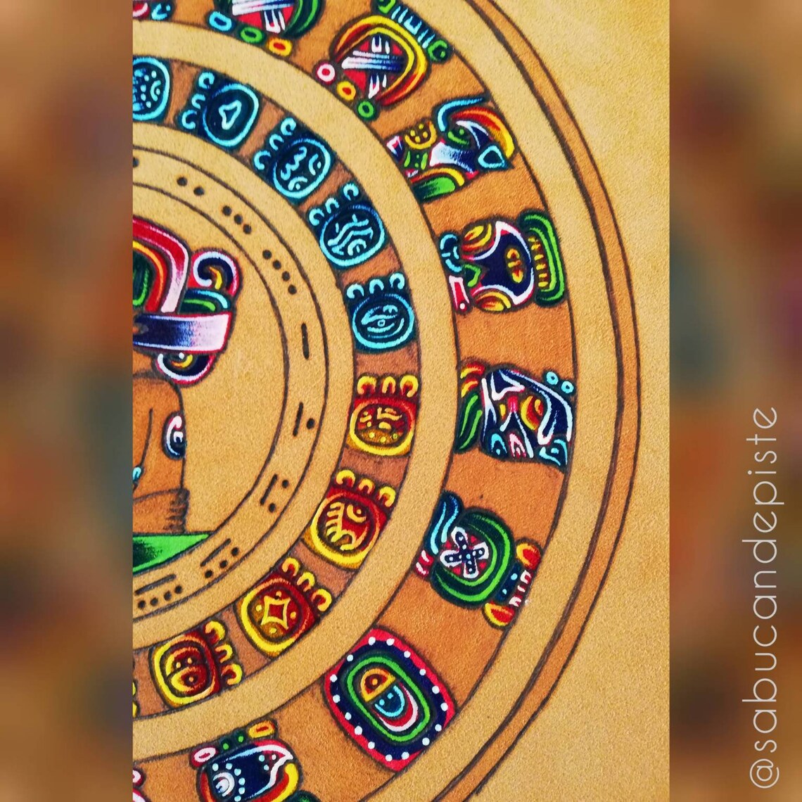 Calendario Maya Calendario Haab Calendario Tzolkin | Etsy