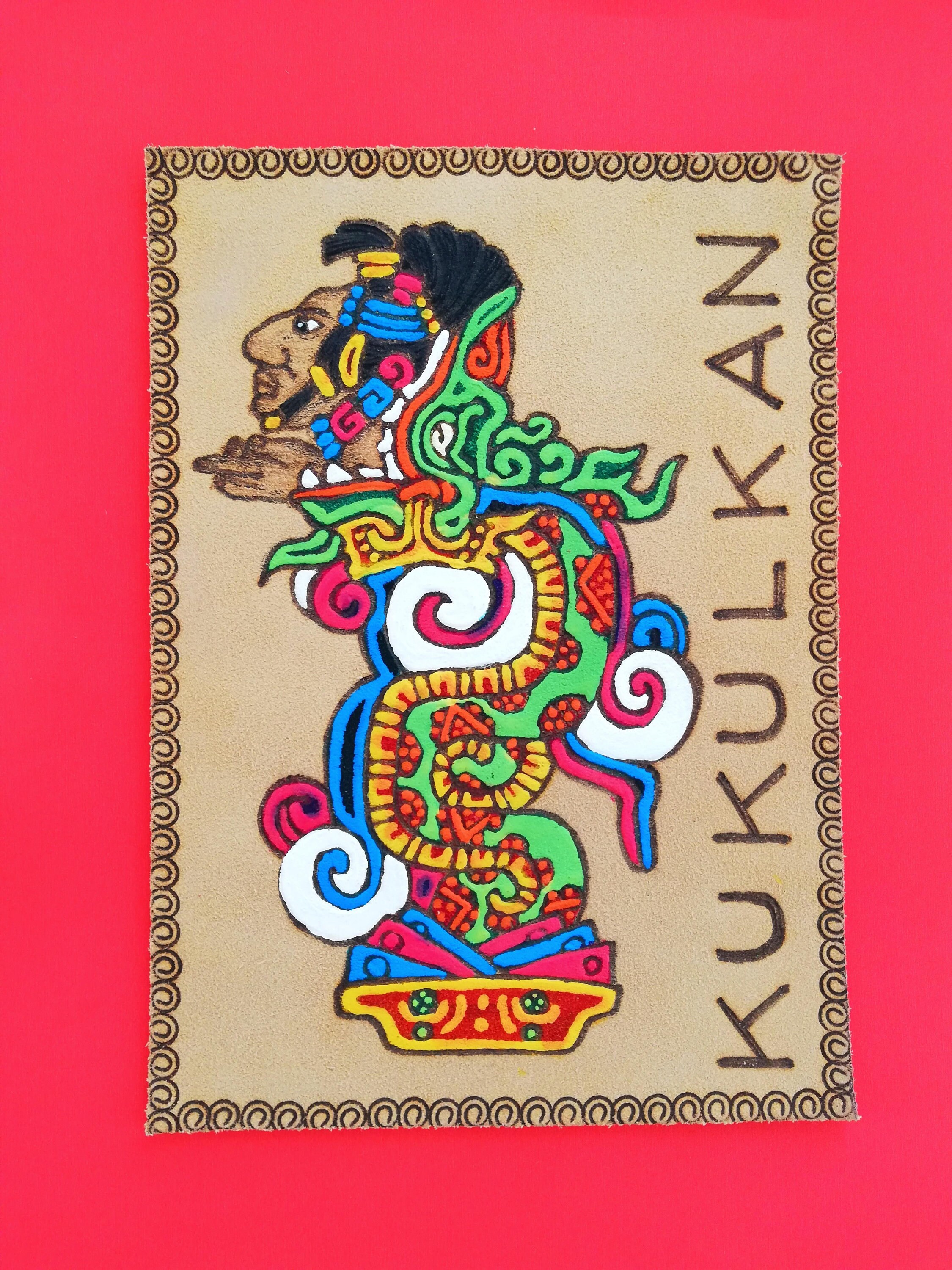 Kukulkan Mayan God of wind and water Mexican Handcraft | Etsy