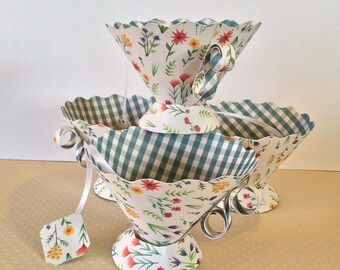 Paper tea cups | Etsy