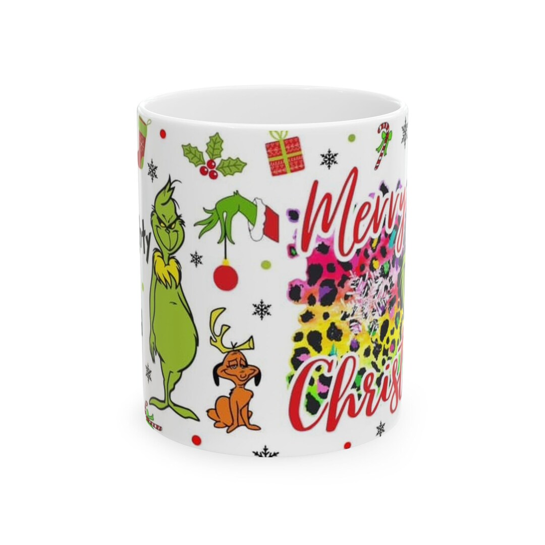 Grinch Ceramic Mug, 11oz, 15oz - Etsy