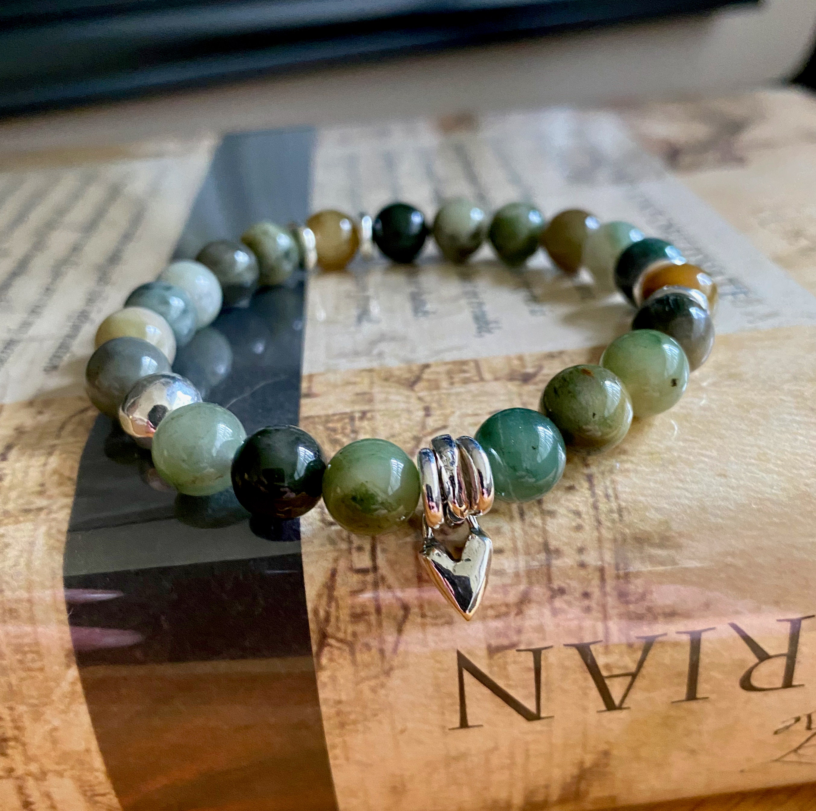 Green Destiny/ Jade Bracelets/ Gemstone Bracelets/ Mens - Etsy