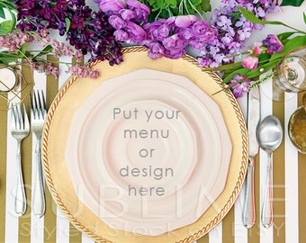 Wedding Table Mock Up - Etsy