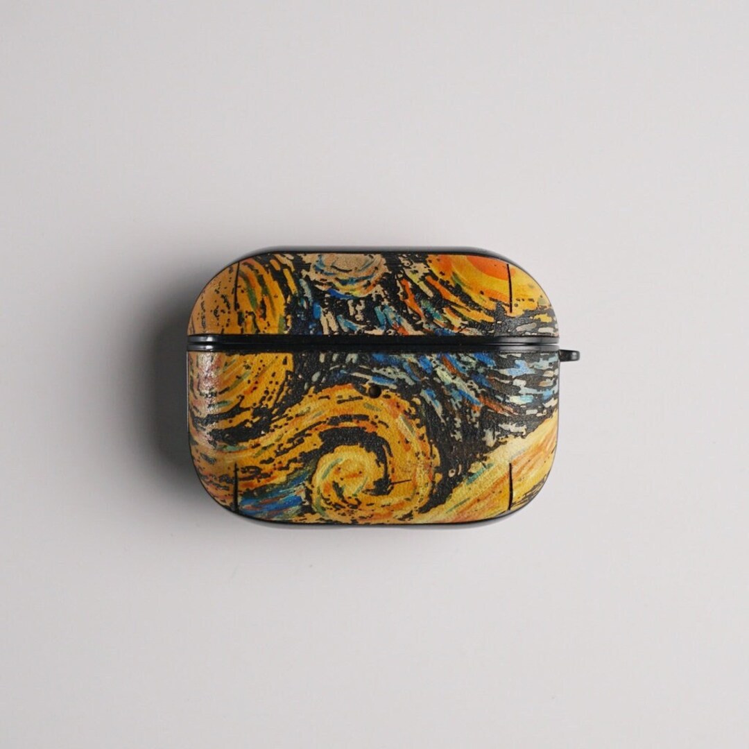 Hand-drawn Starry Night Design for Airpods 1, 2, 3, and Pro Accessory ...