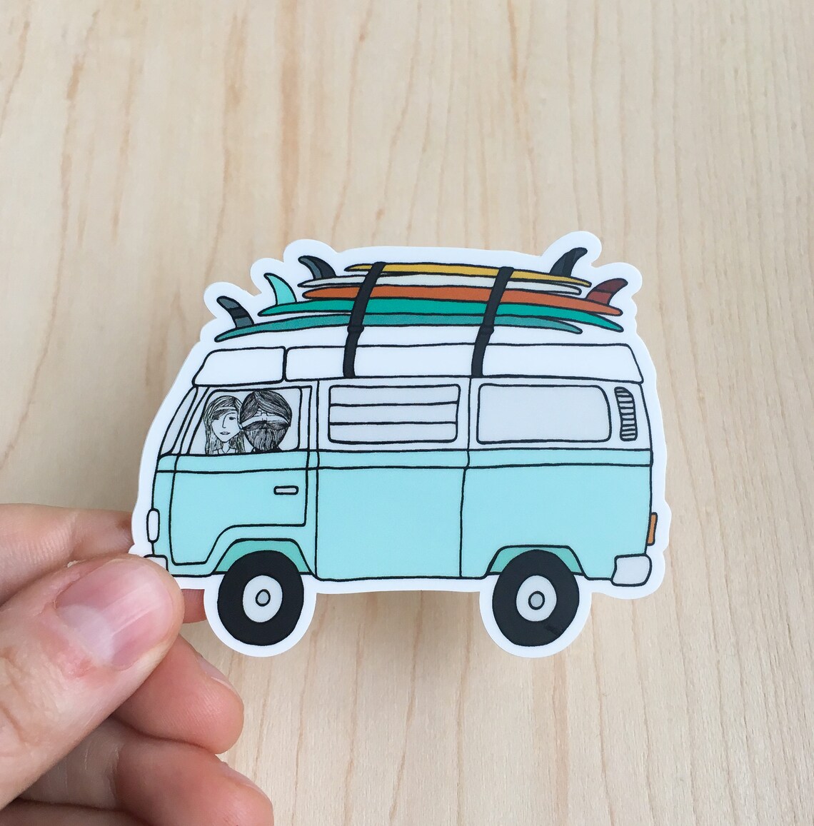 Adventuremobile // Van Sticker - Etsy