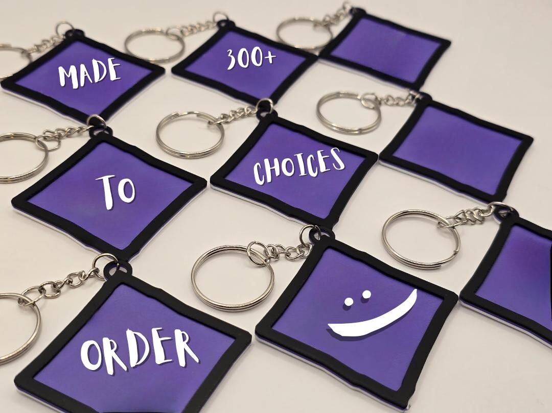 Gamer Survivor/killer Perk Icon Keychains | Horror Game Inspired Charms ...