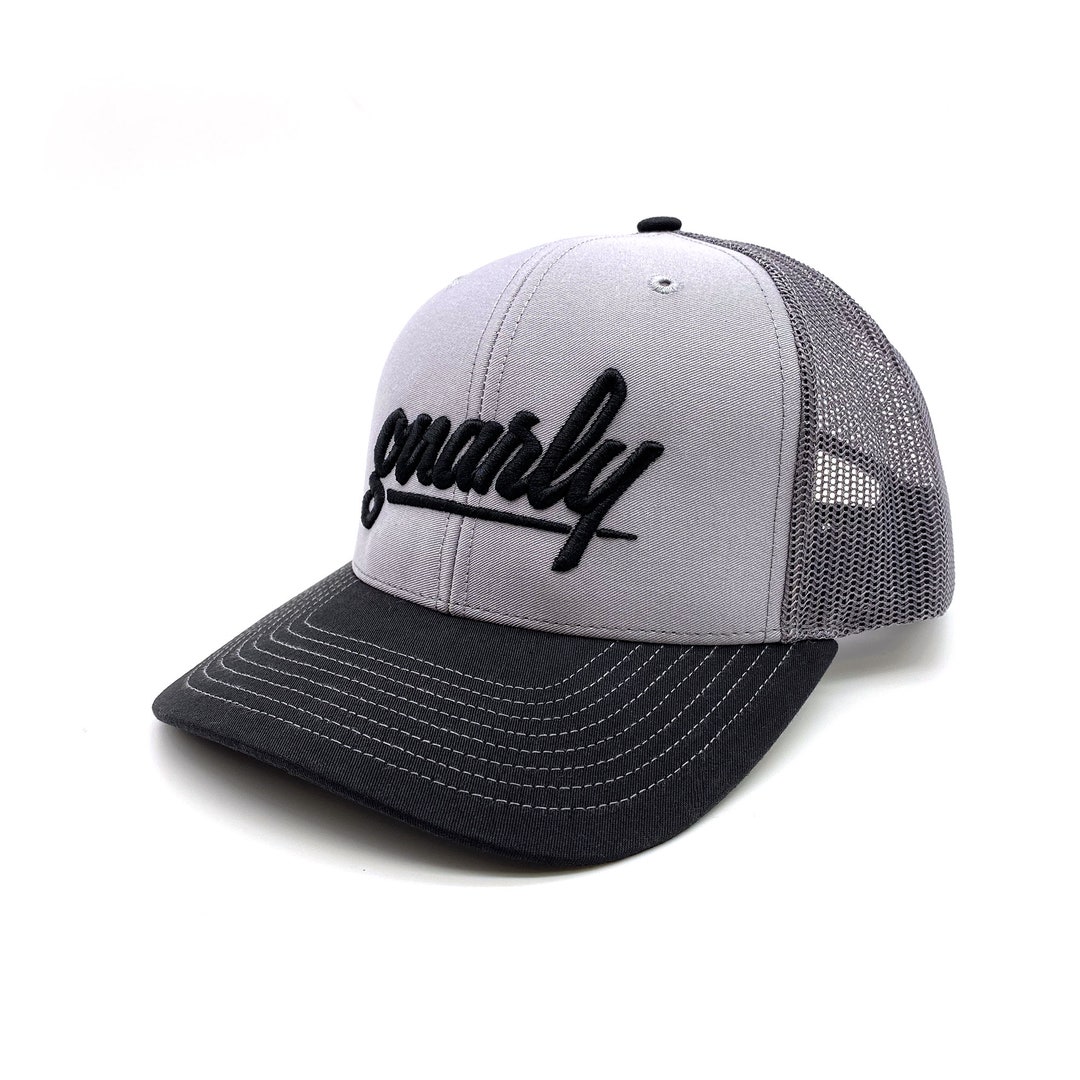 Gnarly Logo Embroidered 3d-puff Foam on Richardson Contrast Stitched ...