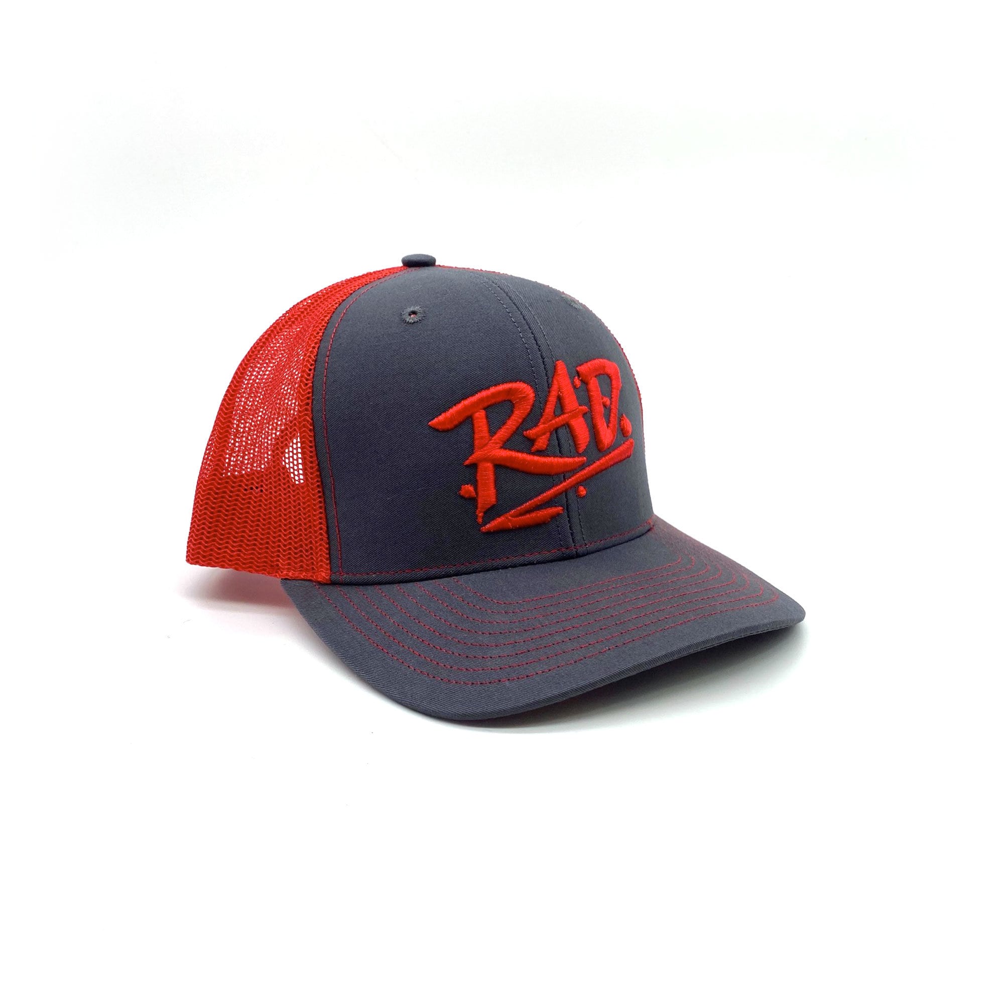 Retro Rad Redesign Font Hat- Richardson Contrast Stitched Trucker Cap ...