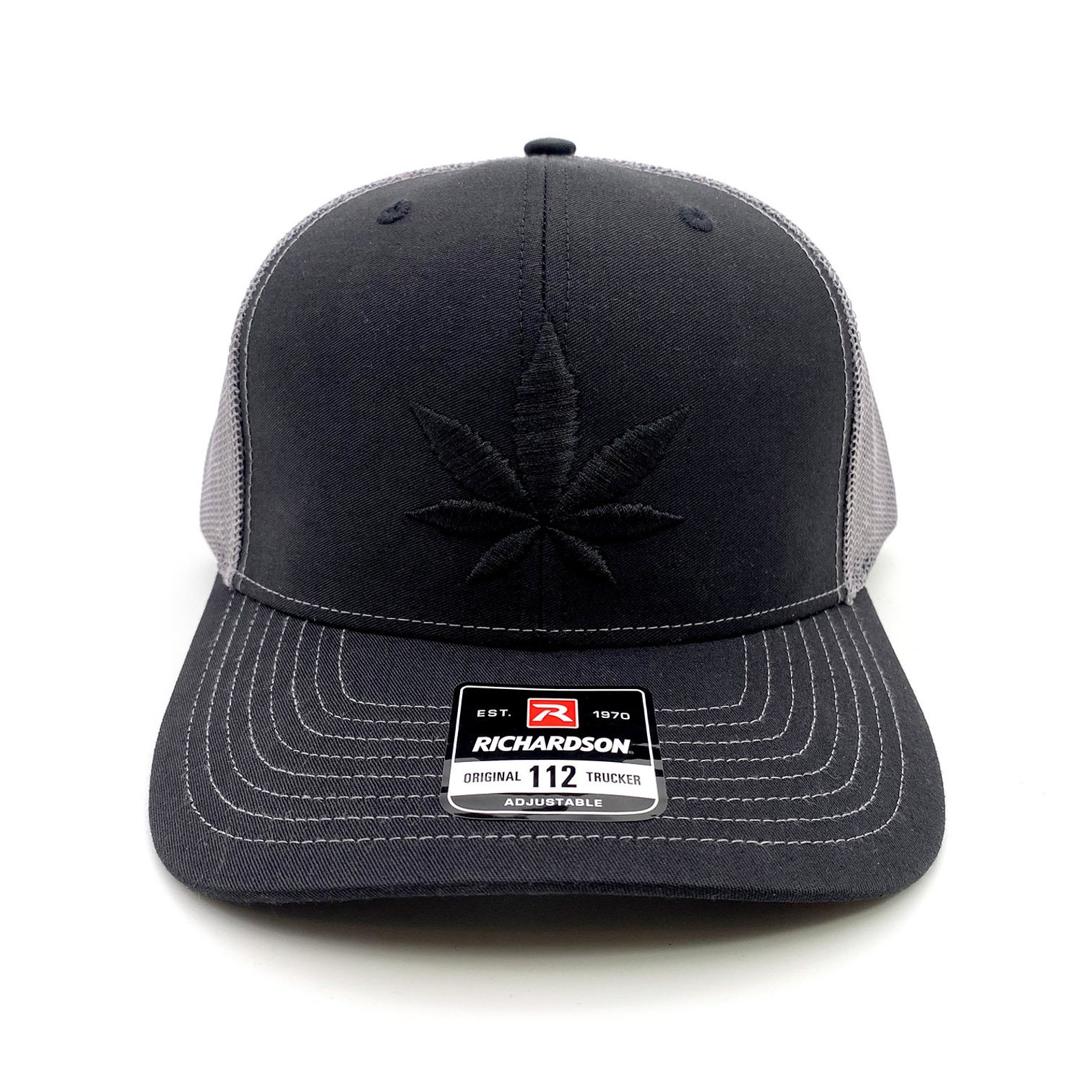 POTHEAD Embroidered 3d-puff Cannabis or Pot Leaf Trucker Cap - Etsy