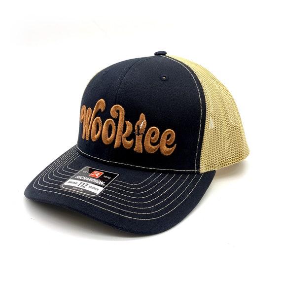 Wookiee Font Embroidered 3D Puff Letter Trucker Cap Hats | Etsy