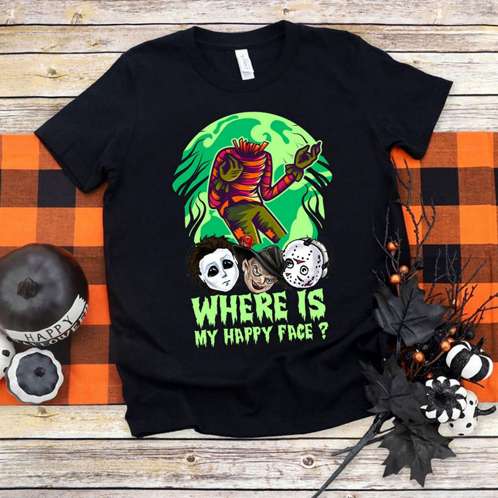 Where is My Happy Face Horror Vintage Halloween Png, Horror Png ...