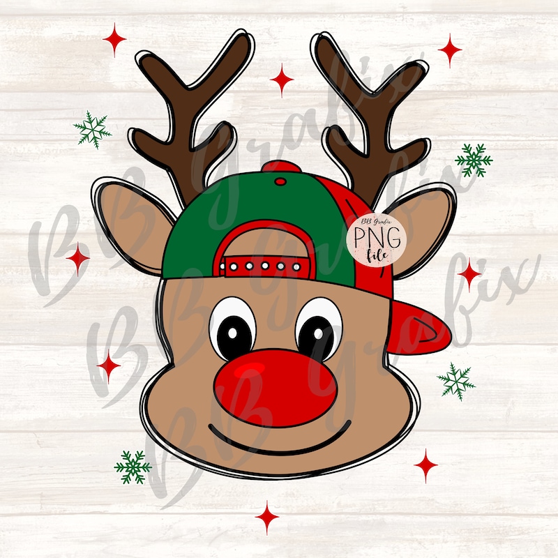 Reindeer Clip Art - Etsy
