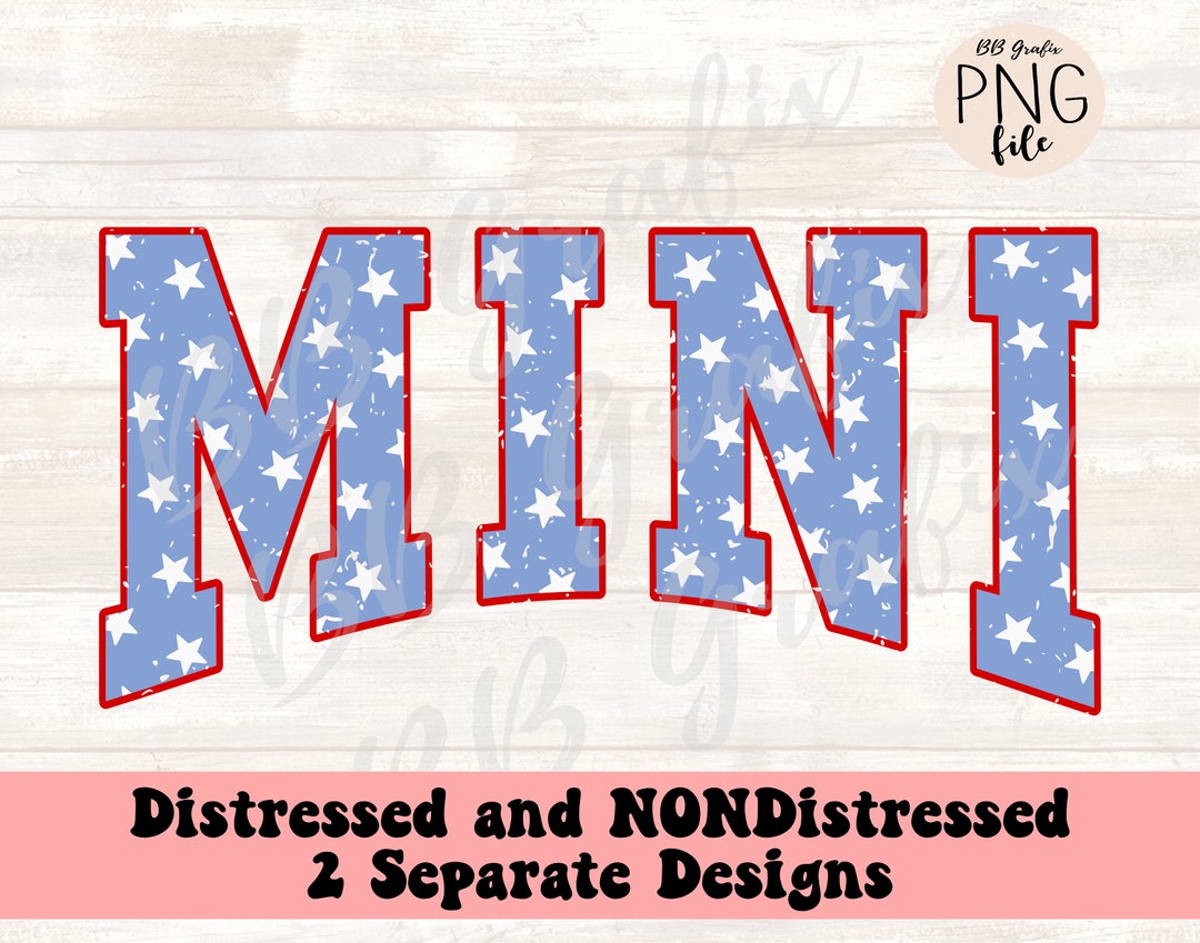 Digital Png File Mini Distressed Patriotic Independence Day 4th of July ...