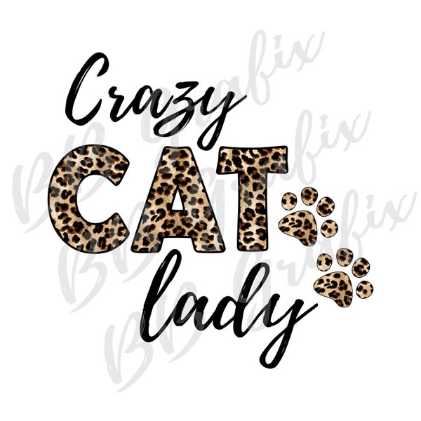 Crazy Cat Lady - Etsy