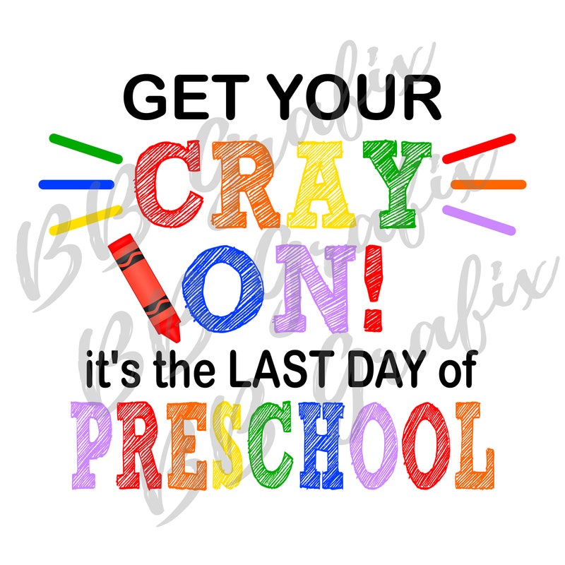 Last Day Preschool - Etsy