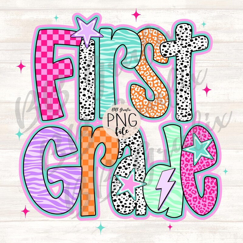 1st Grade Svg - Etsy