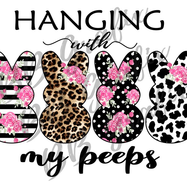 Easter Peep Print Png - Etsy
