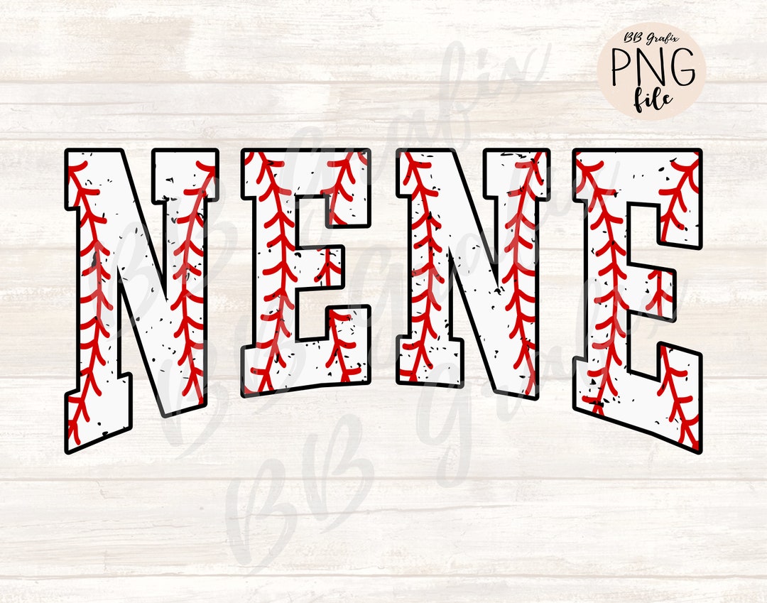 Digital Png File Nene Baseball T-ball Distressed Printable Clip Art ...
