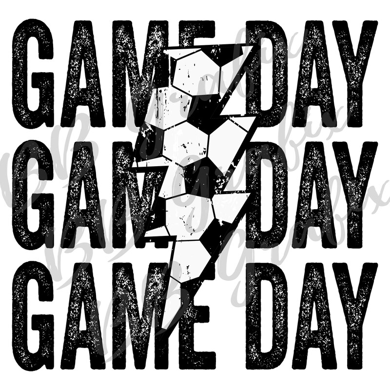 Game Day Soccer Png - Etsy