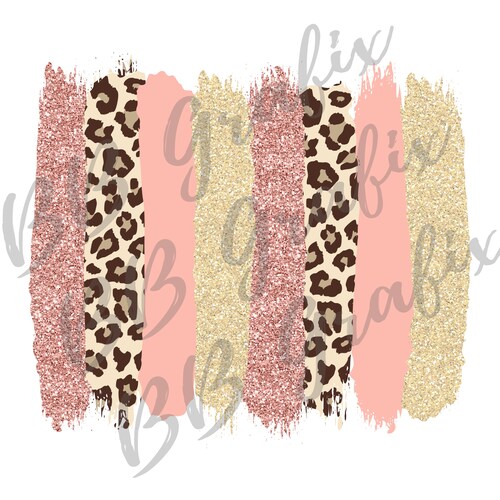 Brush Strokes PNG Pink Brush Stroke PNG Sublimation Design - Etsy