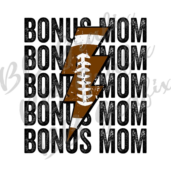 Football Bonus Mom Svg - Etsy