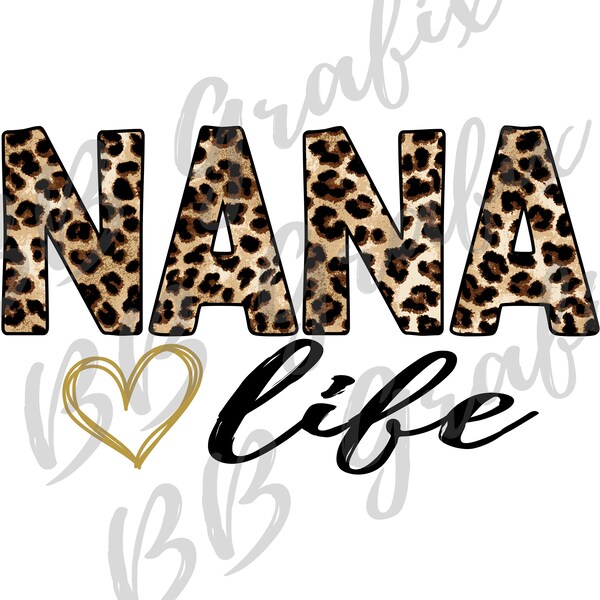 Nana Png File - Etsy
