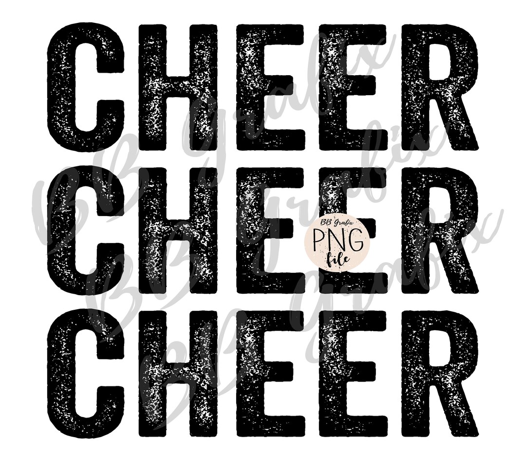 Digital Png File Cheer Stacked Printable Iron on Clip Art Waterslide ...