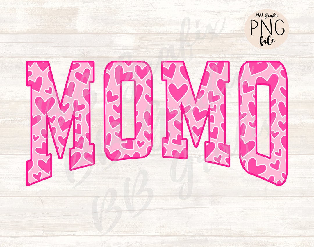 Digital Png File Momo Hearts Valentine's Day Printable Sticker ...