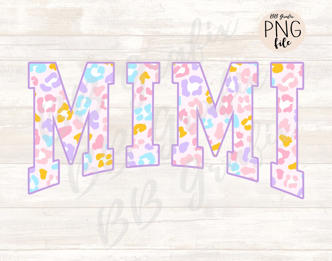 Digital Png File Mimi Cheetah Leopard Spring Printable Clip Art ...