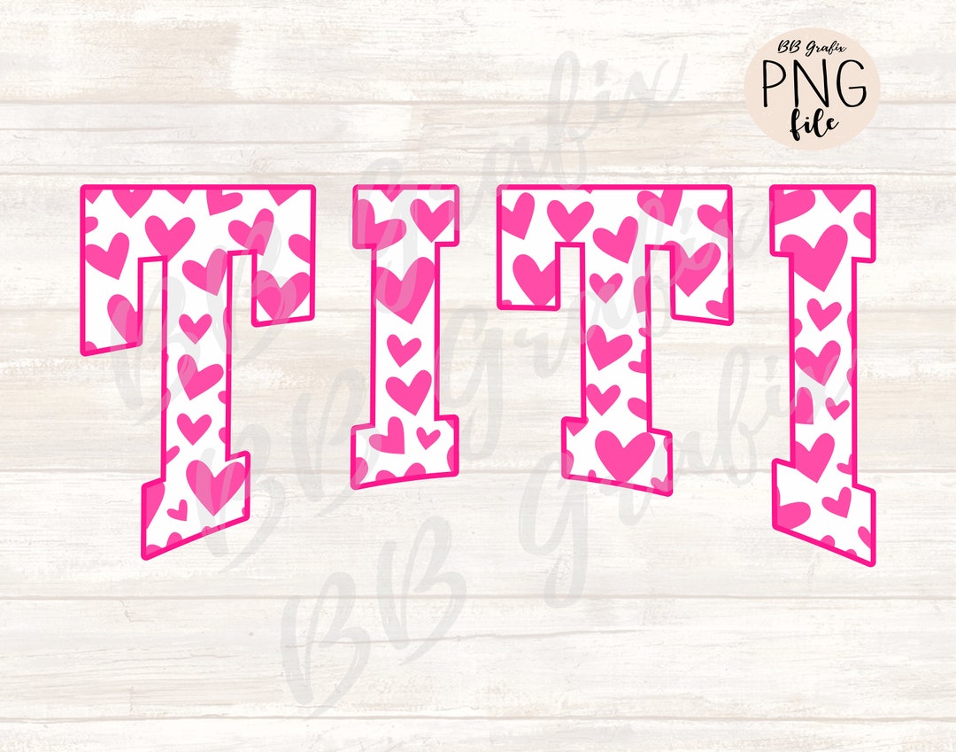 Digital Png File Titi Hearts Valentine's Day First Birthday Printable ...