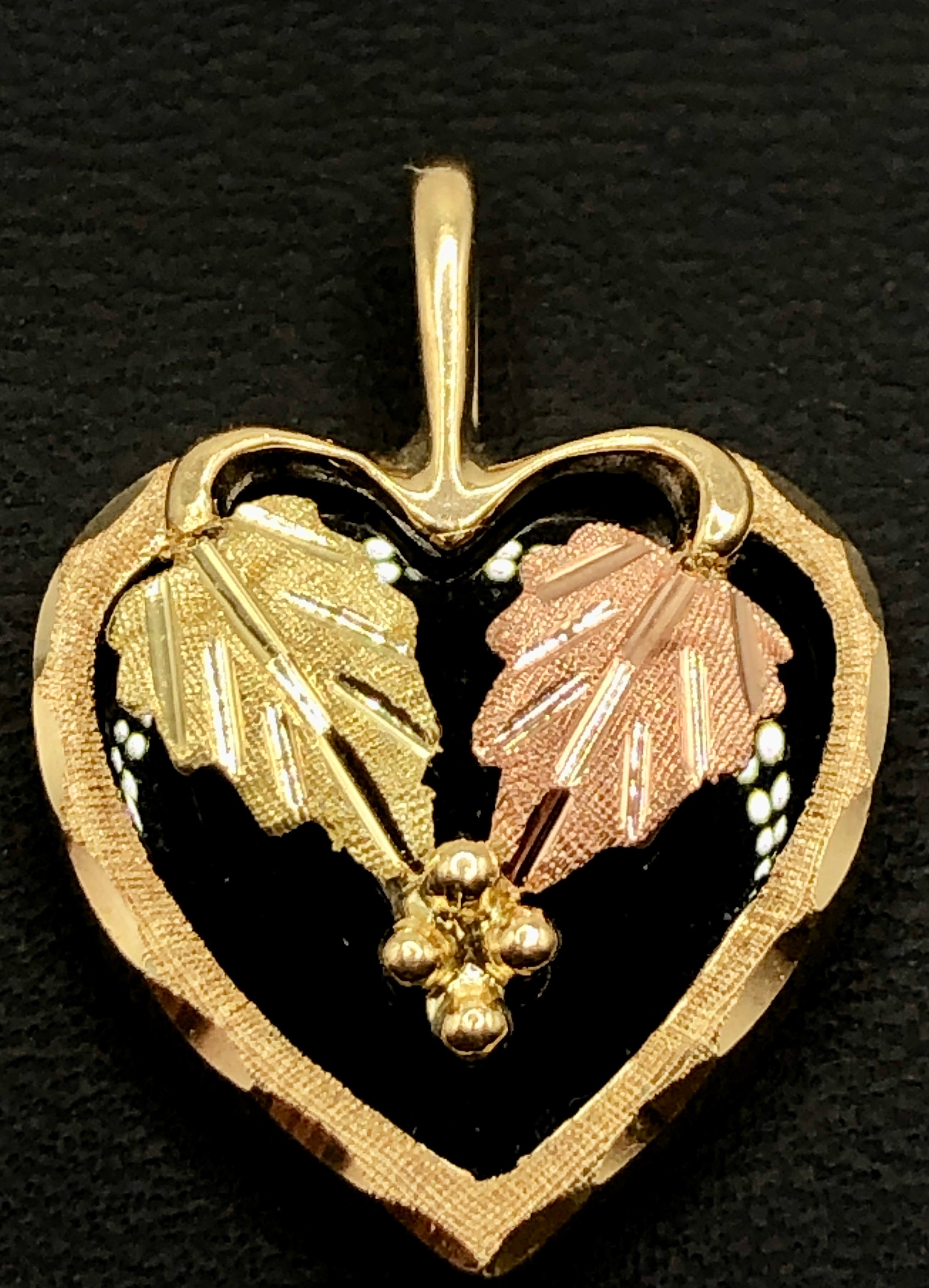 Black hills gold heart locket store