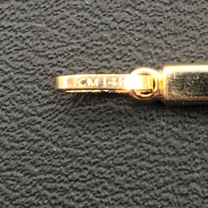 Vintage JCM 14K Yellow and Rose Gold Cross Pendant - Etsy