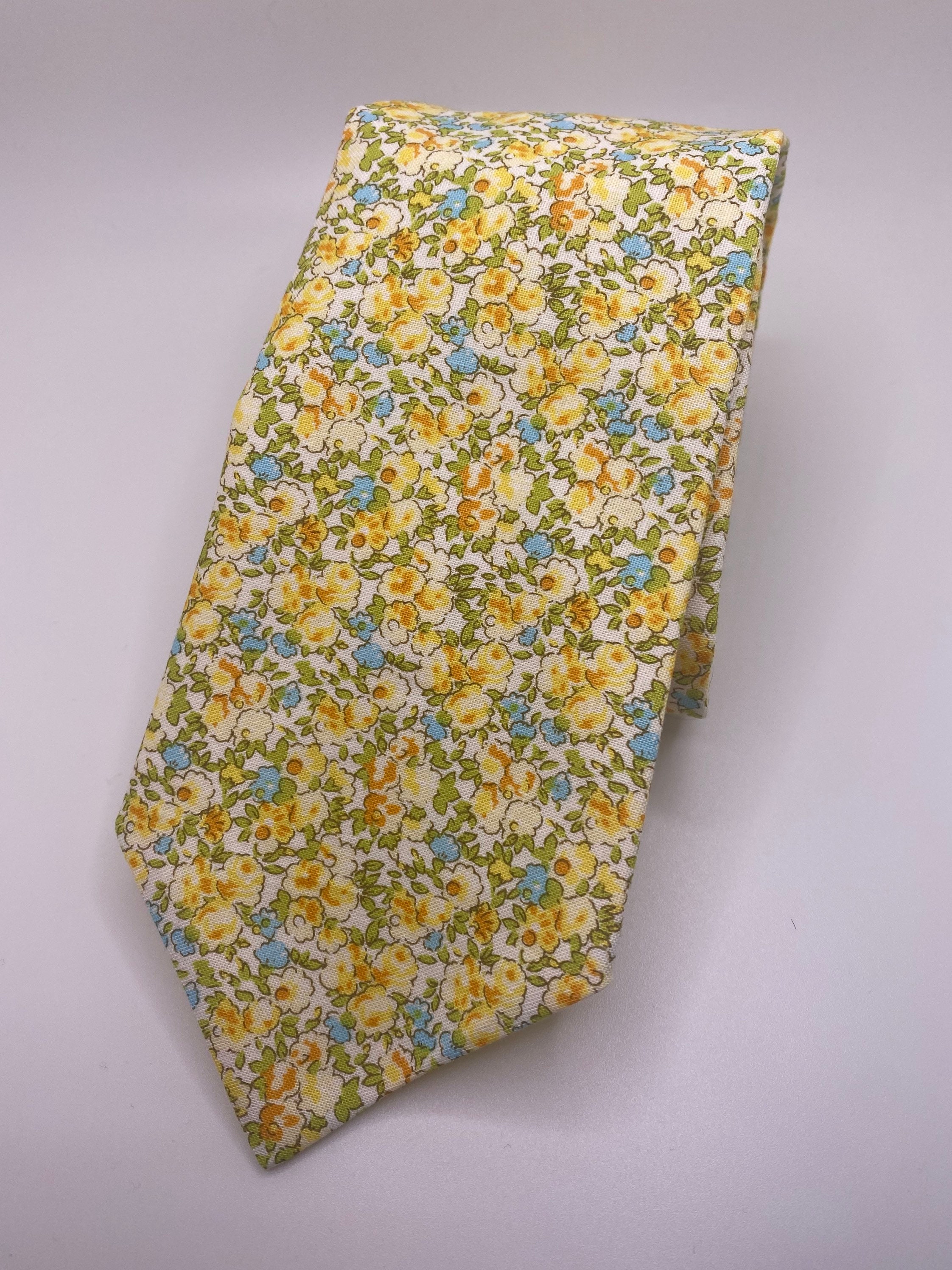 Yellow Tie-yellow Necktie Skinny Tie-free Shipping-men's - Etsy